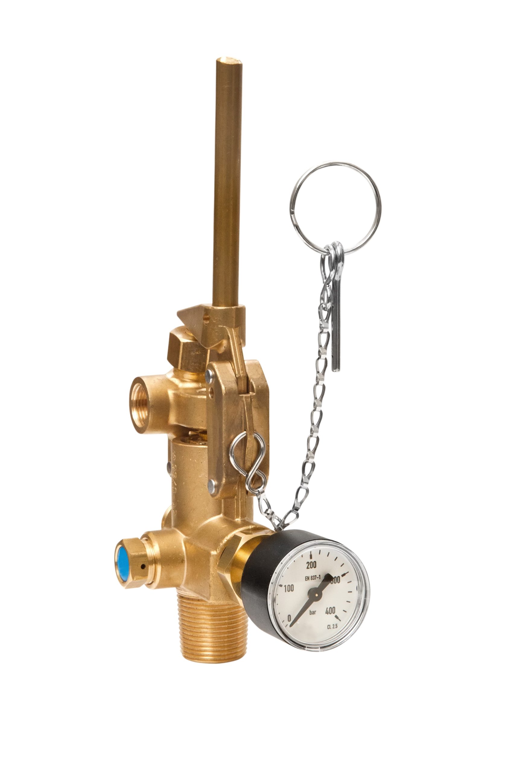 Valve for IG541/IG55 Permanent Systems with gauge | Pyroprostasia Chania
