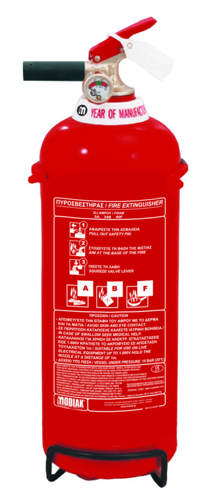 Fire Extinguisher 2Lt ABF | Πυροπροστασία Χανιά